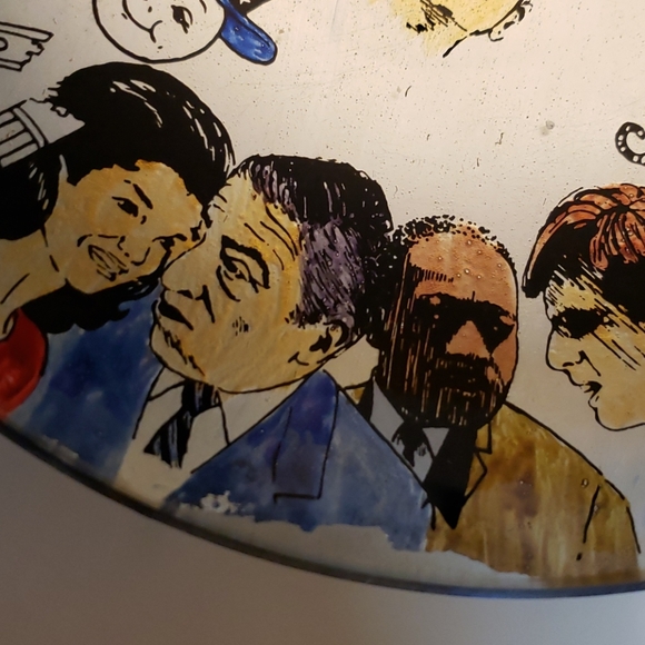 Count Agazzi | Accents | Count Agazzi Reverse Painted Glass Plate ...